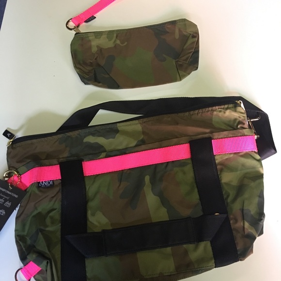 And1 | Bags | The Andi Bag Camo Pop Pink | Poshmark